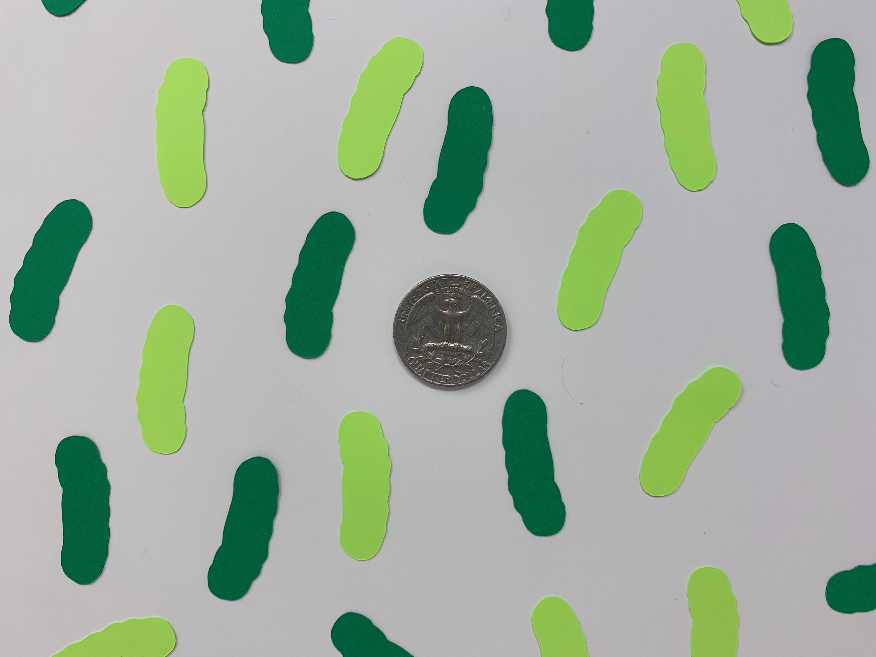 Green Pickle Confetti - Pickle Birthday Party Supplies - Pickle Baby ...