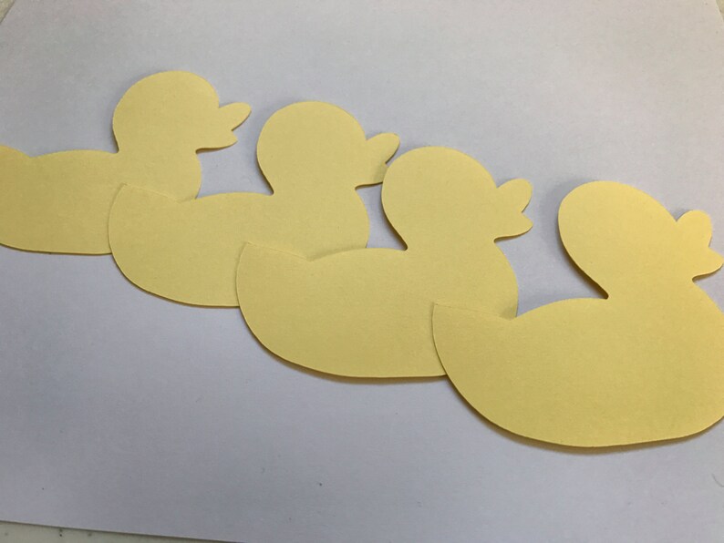 Yellow Rubber Duck Die Cuts Rubber Duck Cut Out Baby - Etsy Canada