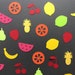 Tutti Frutti Confetti Fruit Confetti Twotti Frutti Party - Etsy