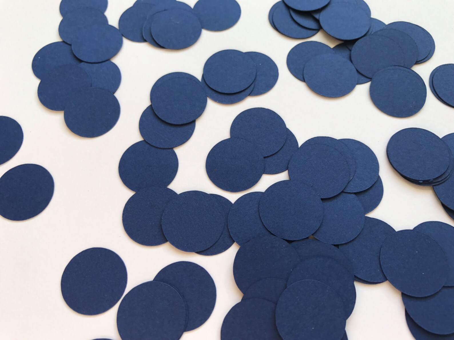 Navy Dot Confetti Navy Birthday Party Decorations Blue | Etsy