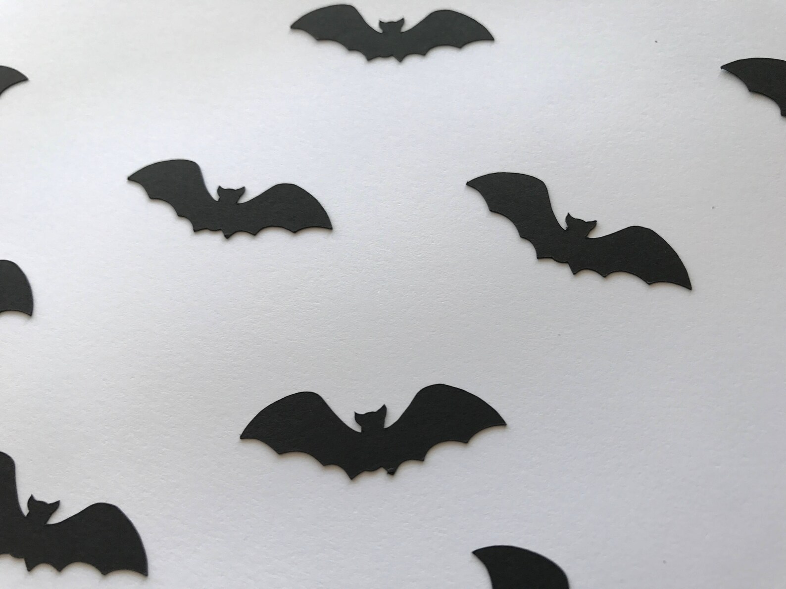 Black Bat Confetti Bat Confetti Halloween Confetti | Etsy