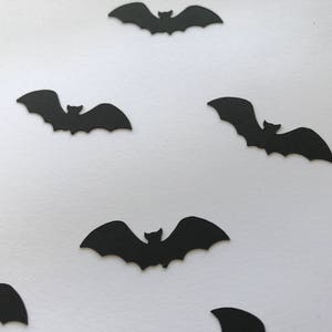 Black Bat Confetti - Bat Confetti - Halloween Confetti - Halloween ...