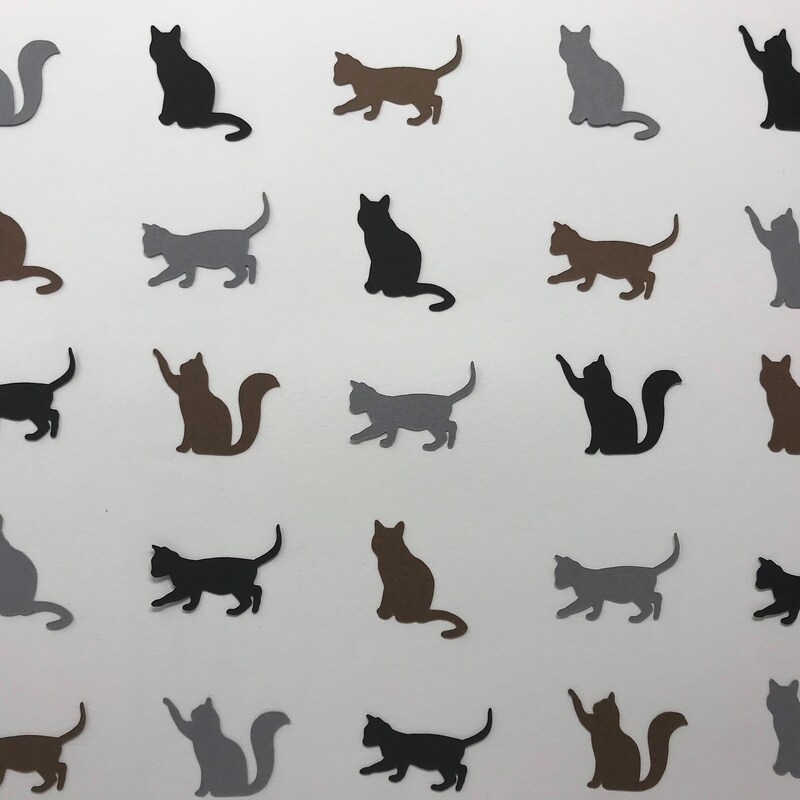 Cat Confetti - Etsy