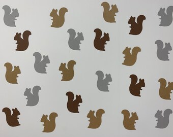 Orange Fox Confetti - Fox Decorations - Woodland Creatures Decor ...