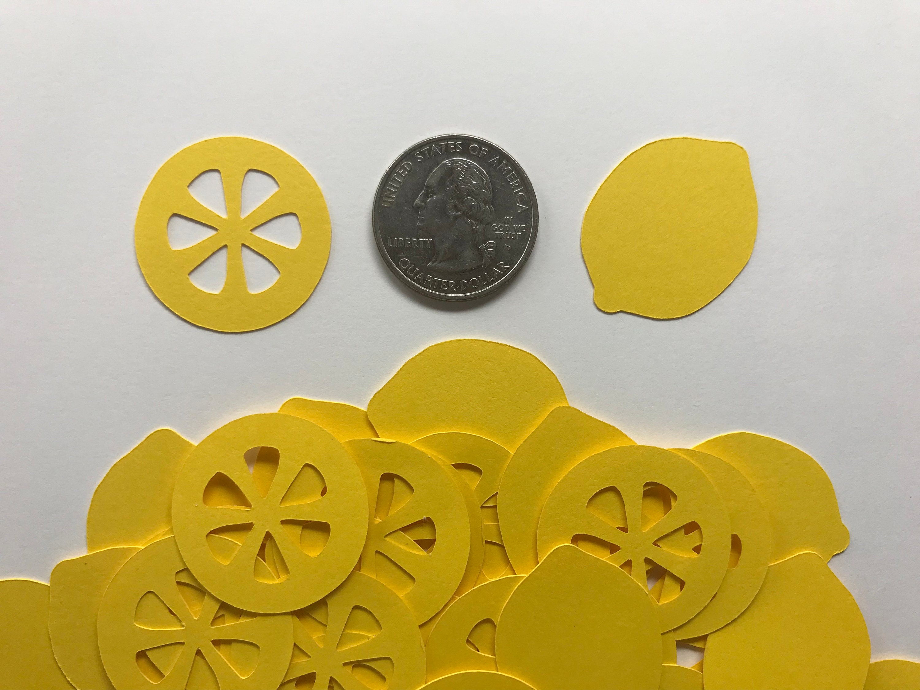 Lemon Confetti Lemonade Confetti Fruit Confetti Lemon | Etsy