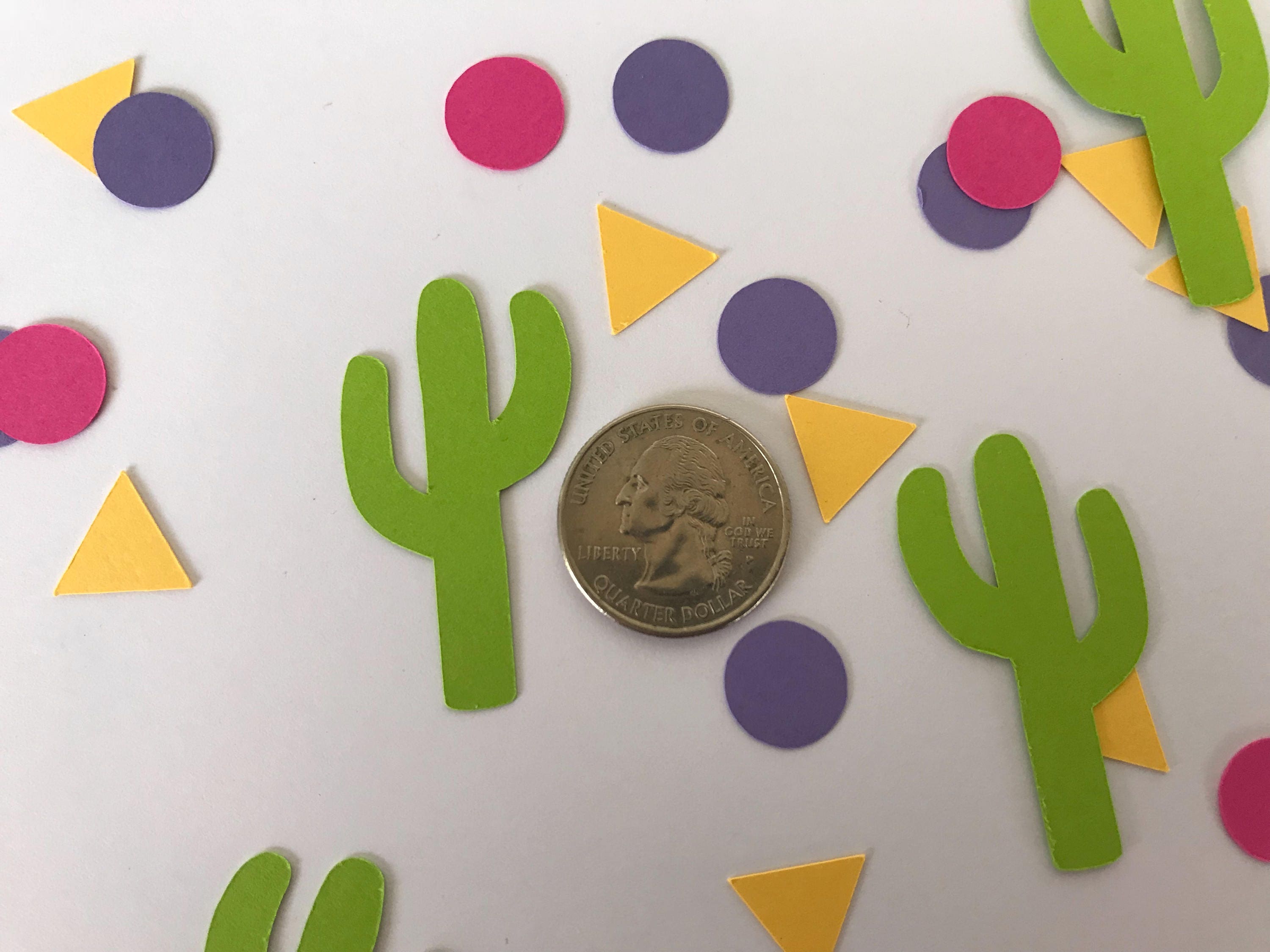 Cactus Confetti - Fiesta Confetti - Southwest Party Confetti - Mexican ...