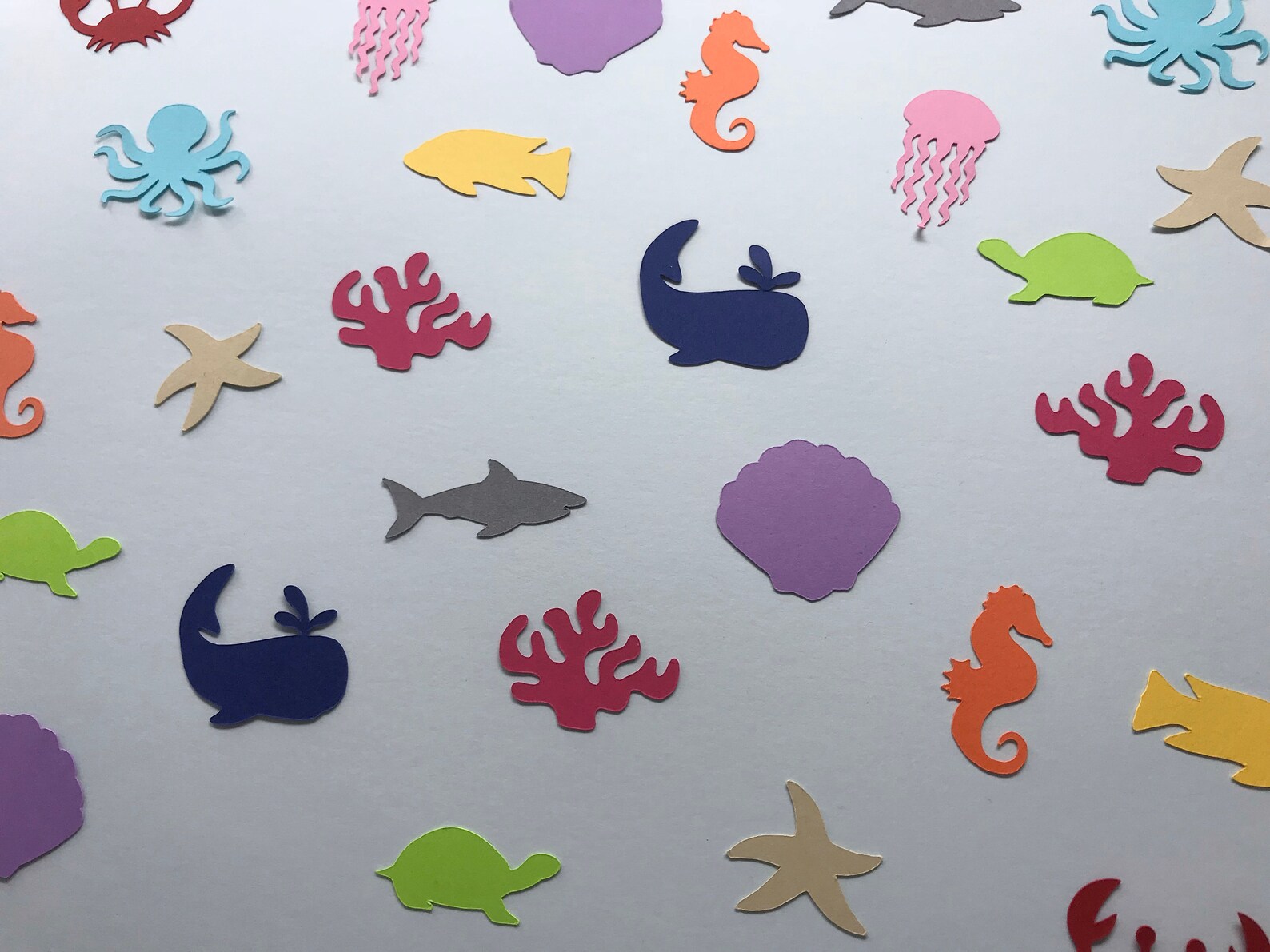 Ocean Confetti Under the Sea Confetti Sea Animal Confetti | Etsy