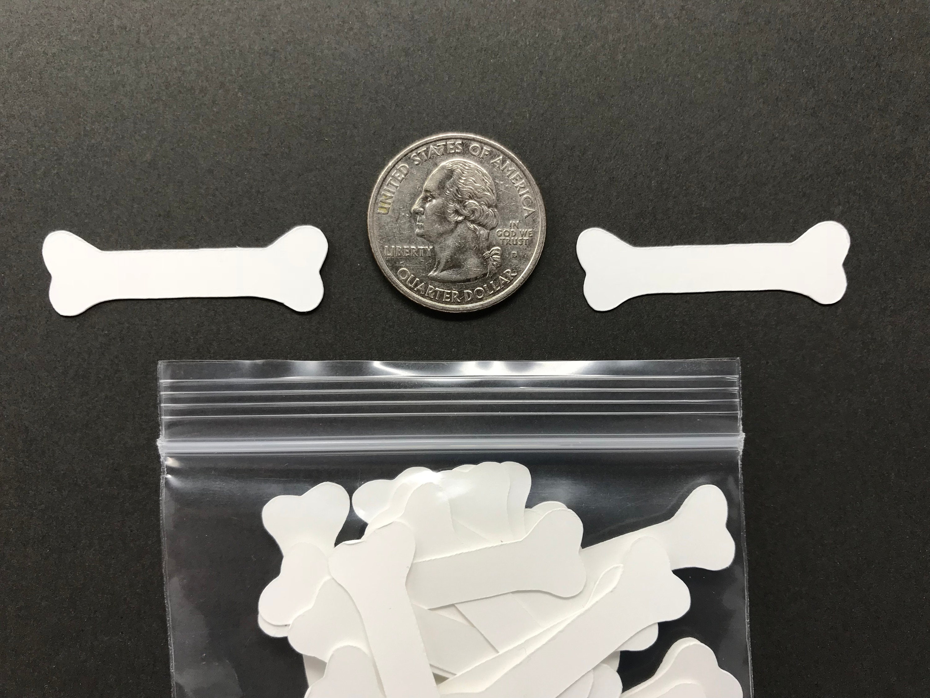 White Bone Confetti Puppy Party Decorations Dog Bone - Etsy