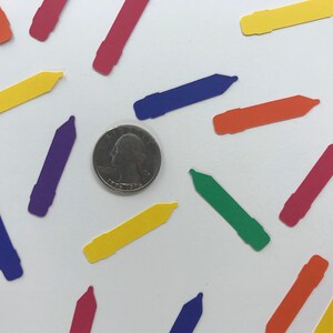 Pencil Confetti - Colored Pencil Confetti - Art Party Decorations ...