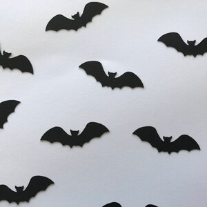 Black Bat Confetti - Bat Confetti - Halloween Confetti - Halloween ...
