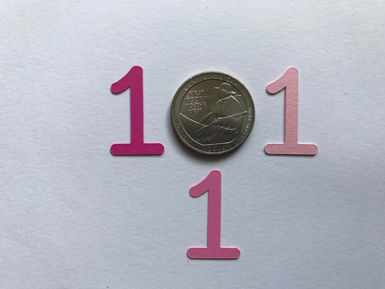 Shades of Pink 1 Confetti Girl's First Birthday Party - Etsy