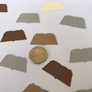 Book Confetti - Open Book Confetti - Reading Confetti - Book Birthday ...