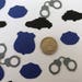 Police Confetti Police Birthday Party Decor Boy Birthday - Etsy
