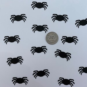 Black Spider Confetti - Spider Confetti - Halloween Decor - Bug ...