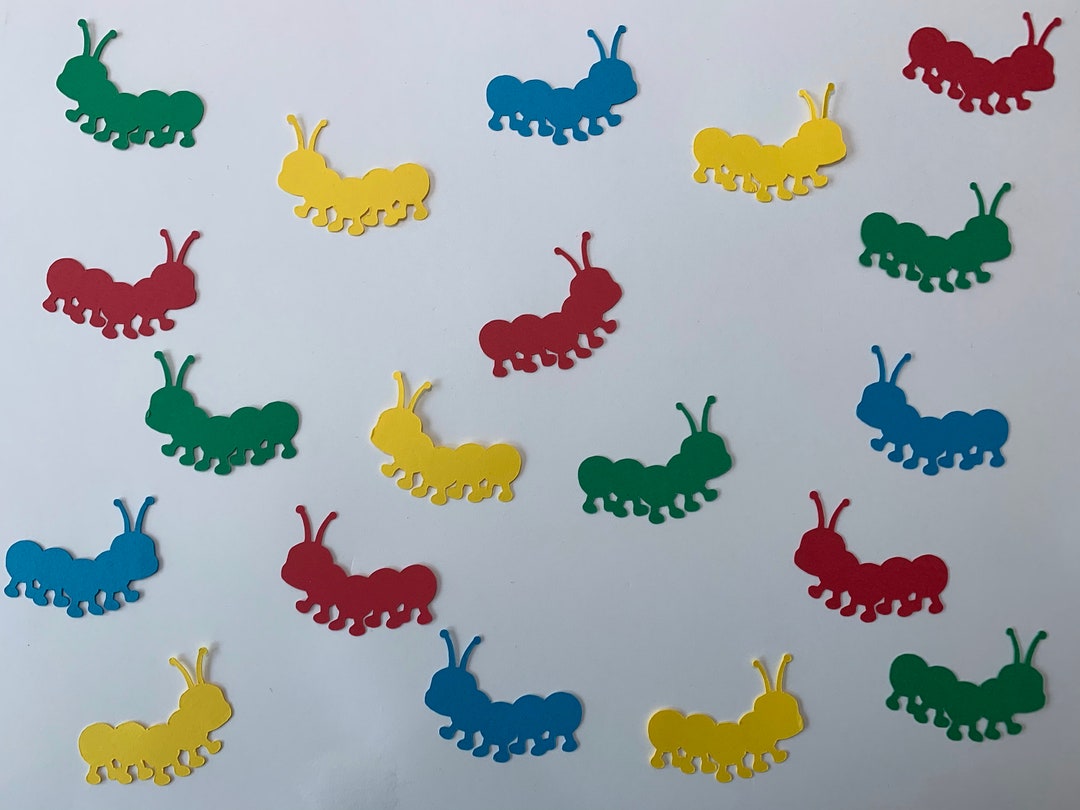 Caterpillar Confetti - Caterpillar Baby Shower Decor - Caterpillar ...
