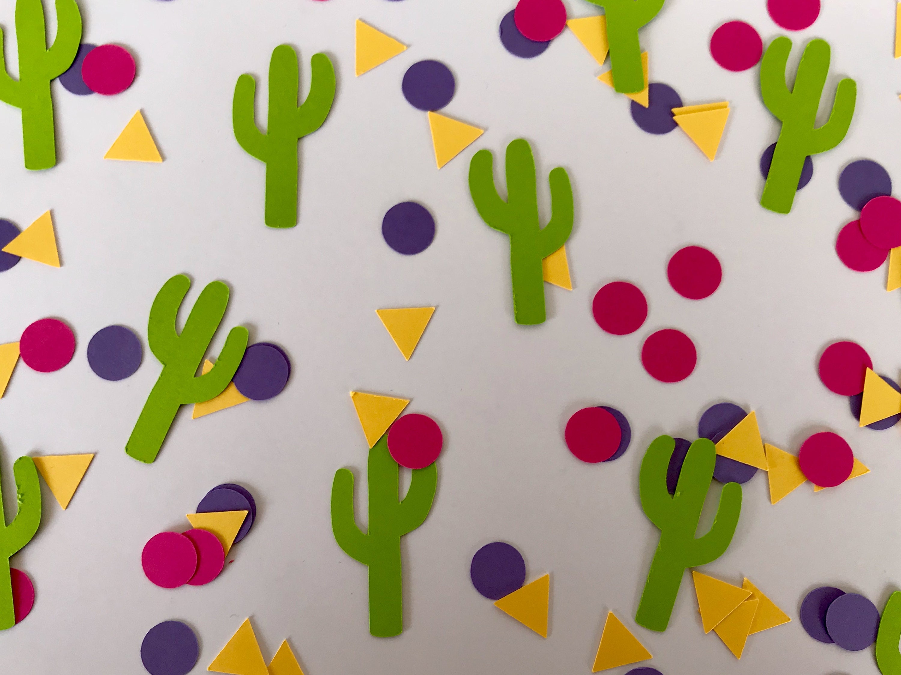 Cactus Confetti - Fiesta Confetti - Southwest Party Confetti - Mexican ...