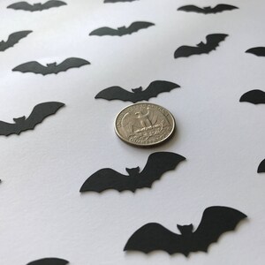 Black Bat Confetti - Bat Confetti - Halloween Confetti - Halloween ...
