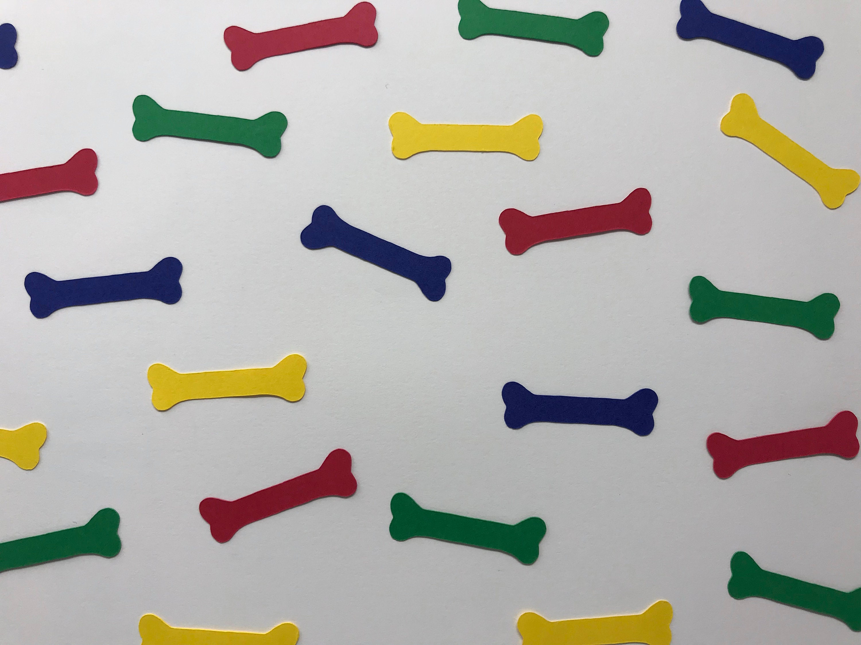 Dog Bone Confetti Puppy Decor Dog Birthday Party Decor - Etsy