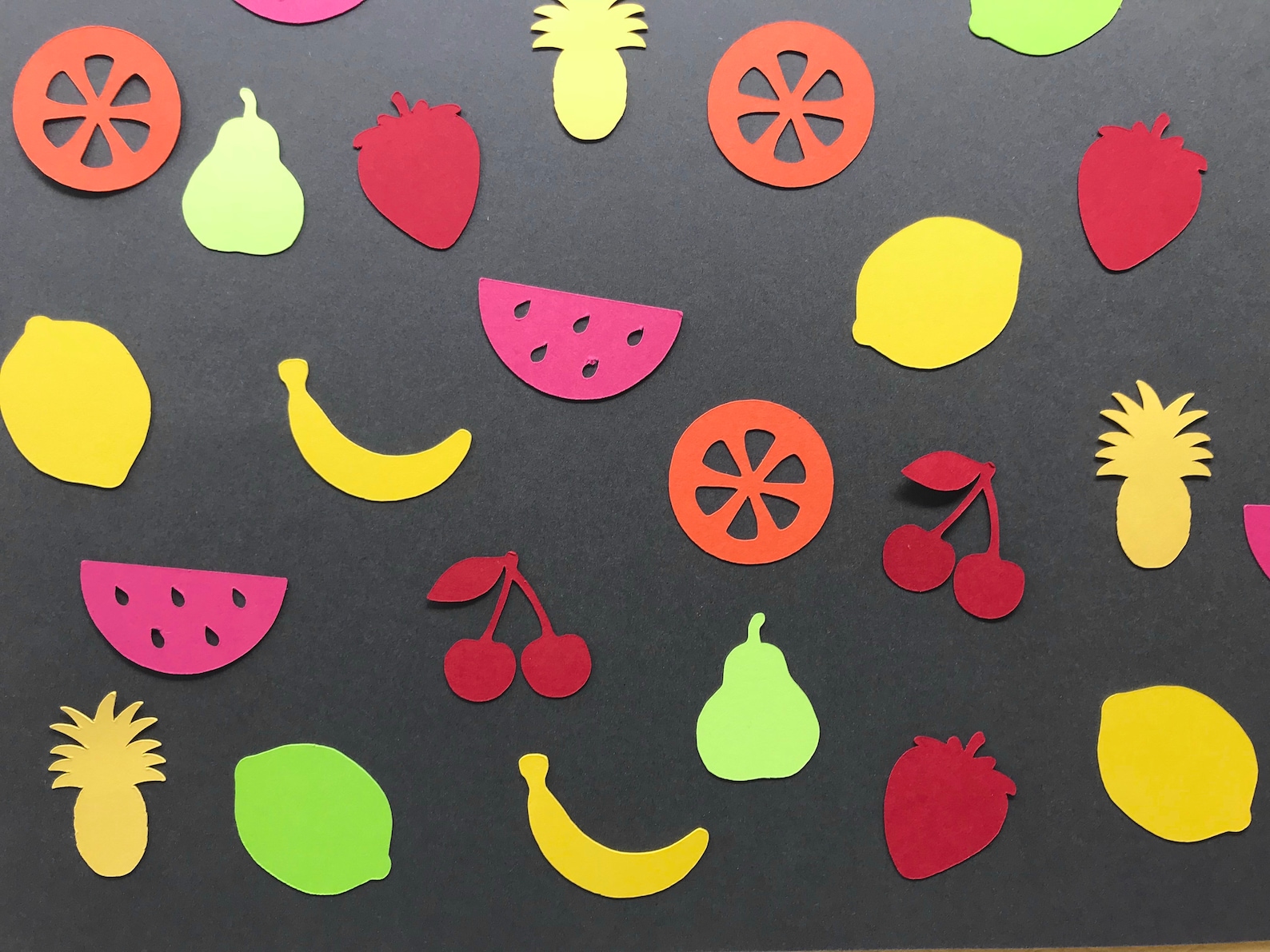 Tutti Frutti Confetti Fruit Confetti Twotti Frutti Party - Etsy