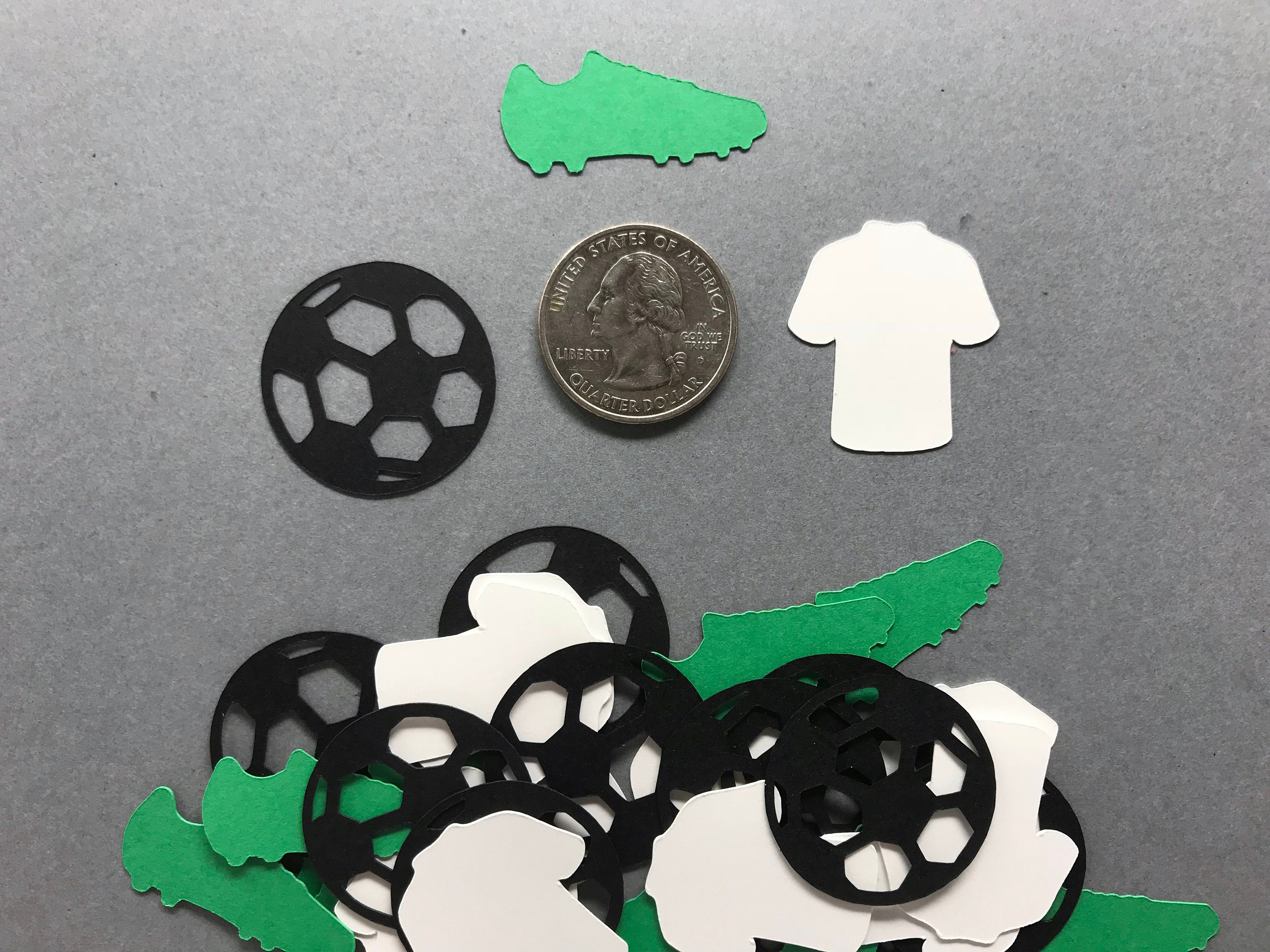 Soccer Confetti Soccer Birthday Party Soccer Baby Shower | Etsy