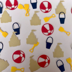 Beach Confetti - Beach Party Decor - Beach Party Confetti - Beach Party ...