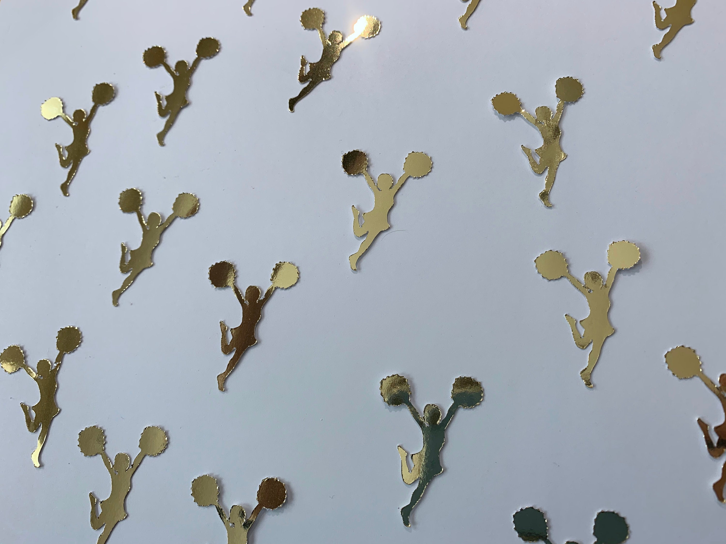 Gold Cheerleader Confetti Cheerleading Confetti - Etsy