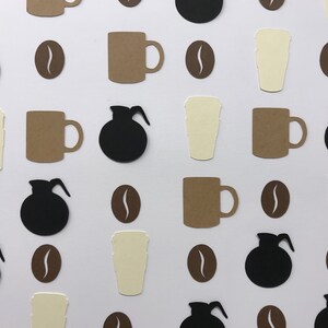 Coffee Confetti - Coffee Party Decor - Coffee Birthday Party - Coffee ...