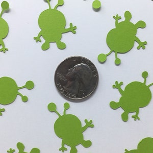 Green Alien Confetti - Alien Decorations - Outer Space Party Decor ...