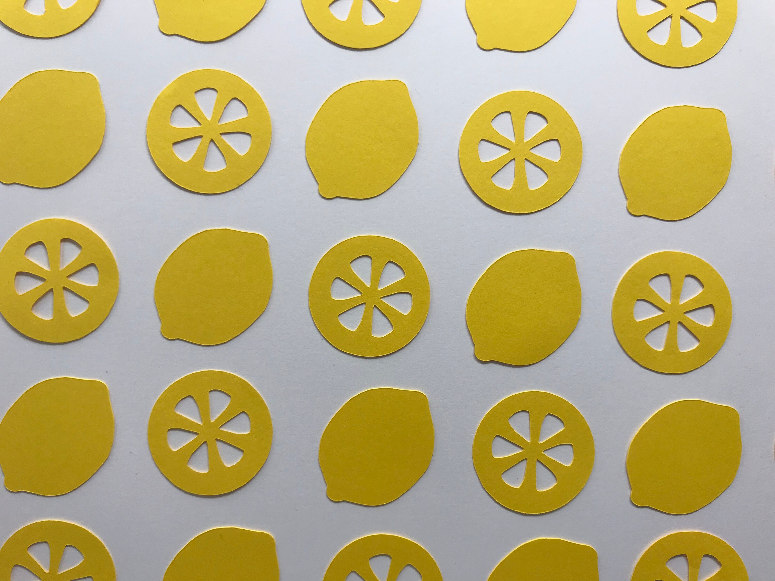 Lemon Confetti Lemonade Confetti Fruit Confetti Lemon | Etsy