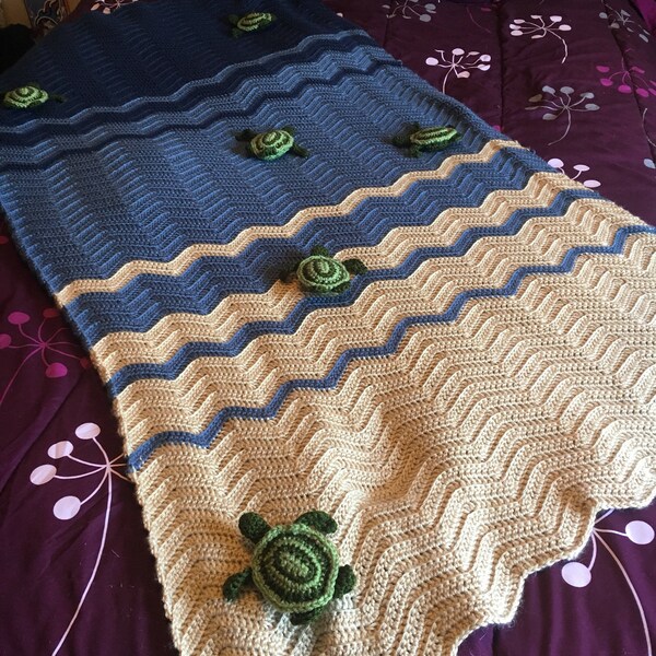 Sea Turtle Afghan Pattern - Etsy