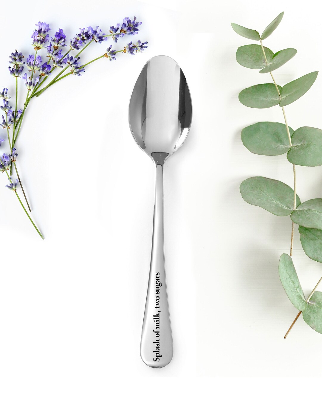 Engraved Stainless Steel Spoon Custom Spoon Personalized - Etsy