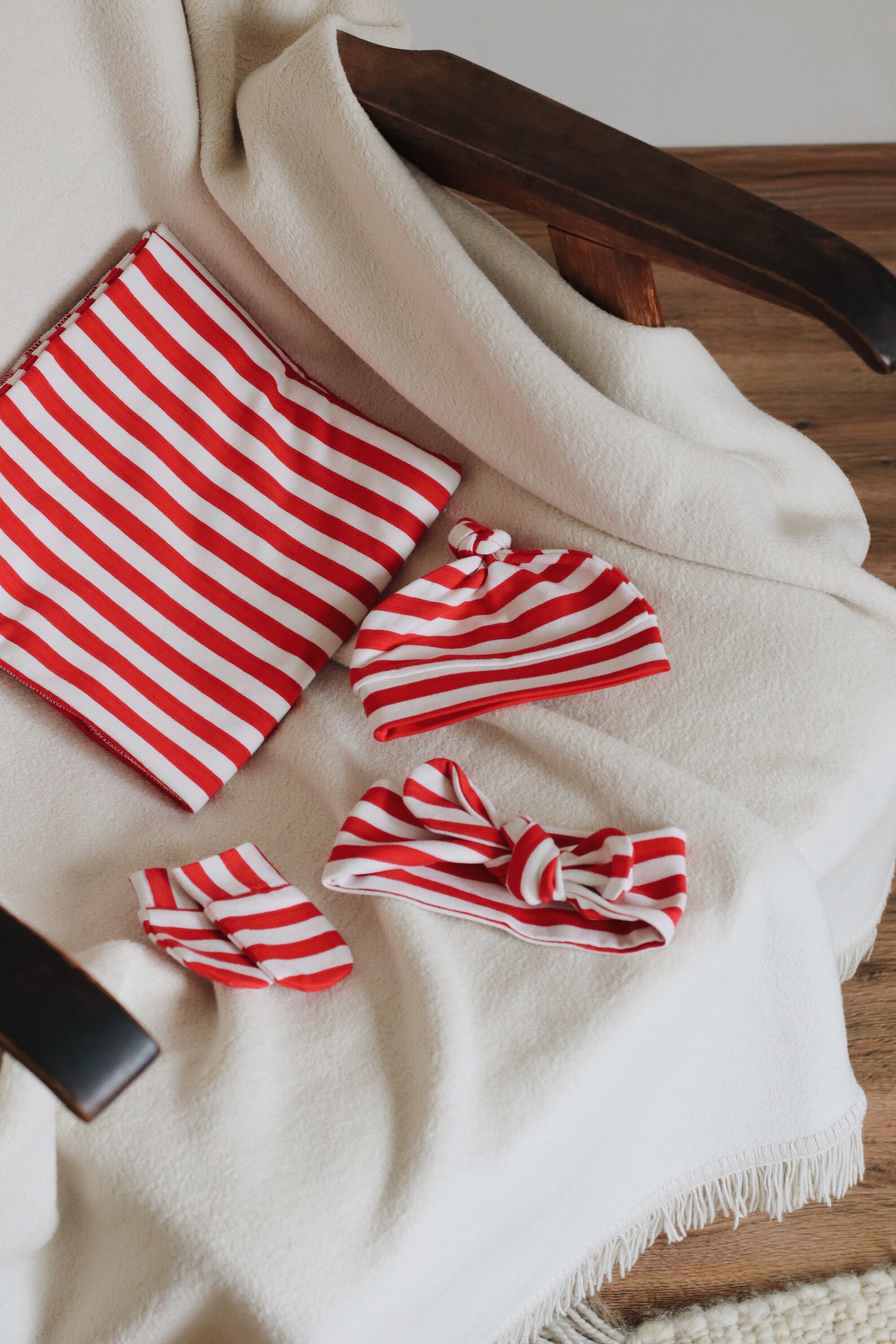 Christmas Swaddle Set Red Baby Set Swaddle Set Girl - Etsy