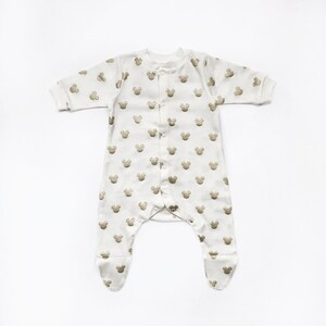 Beige Sleepsuits - Baby Sleepwear - Beige Baby Pajamas - Newborn ...