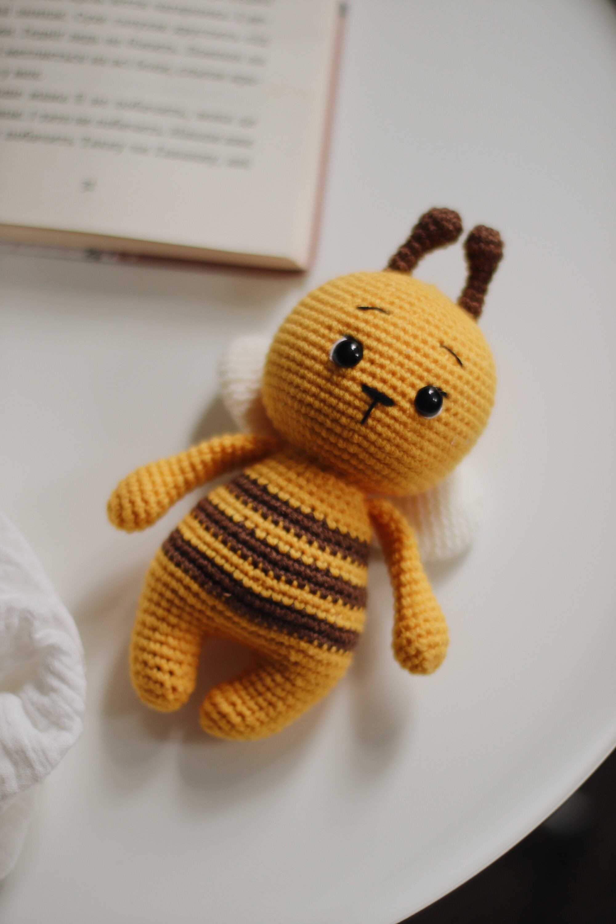 Crochet Baby - Bumble Bee - Cute Bee Toy - Baby Shower - Honey Bee Toy ...