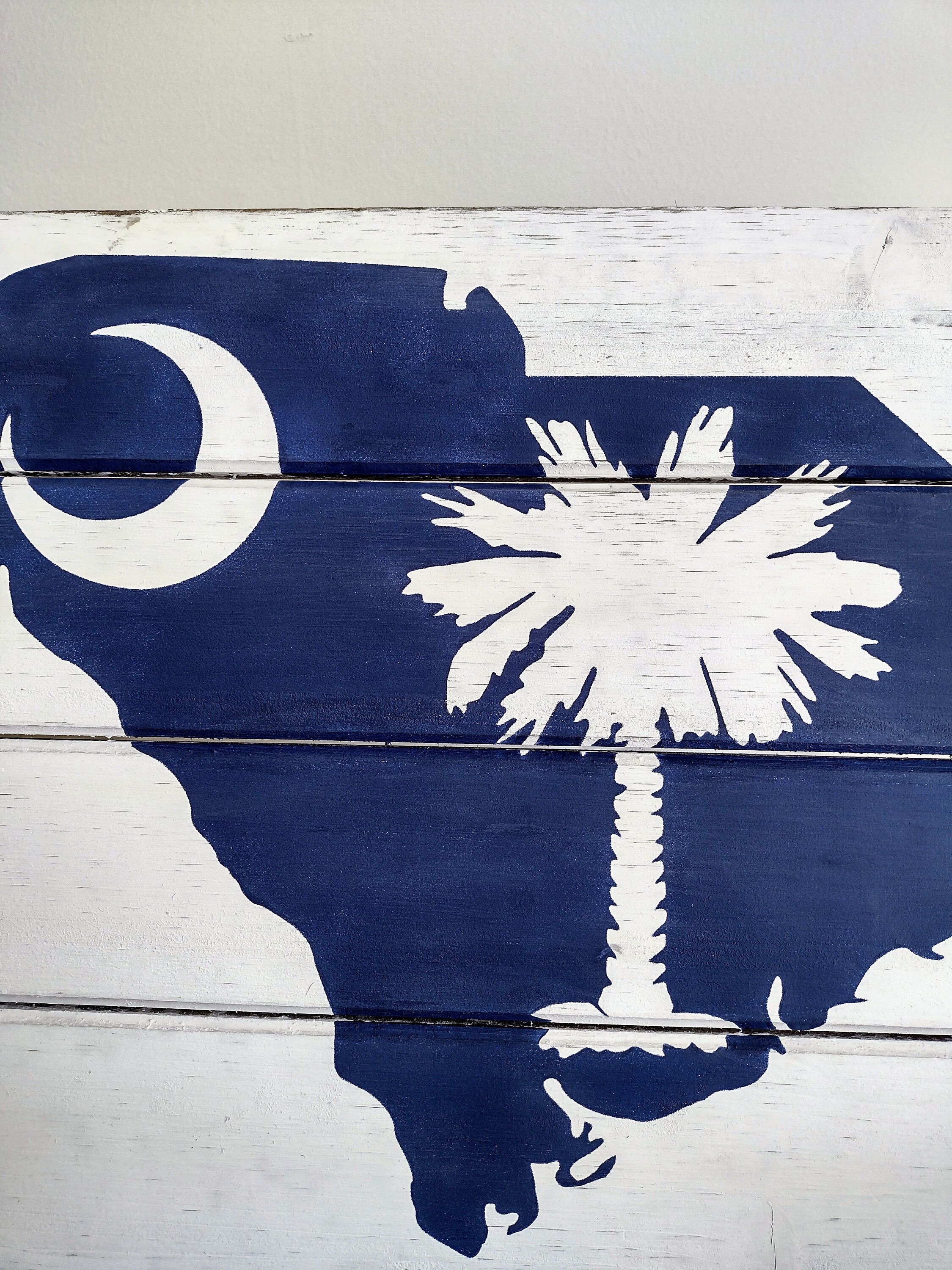South Carolina Wood Pallet Sign SC Beach Decor South Carolina State ...