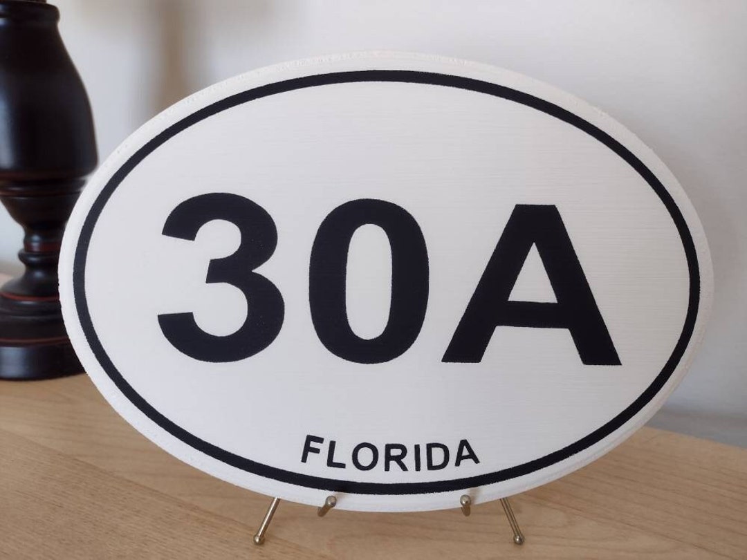 30A Wood Oval - Beaches of 30A - Seaside Florida - Seagrove Beach - 30A ...