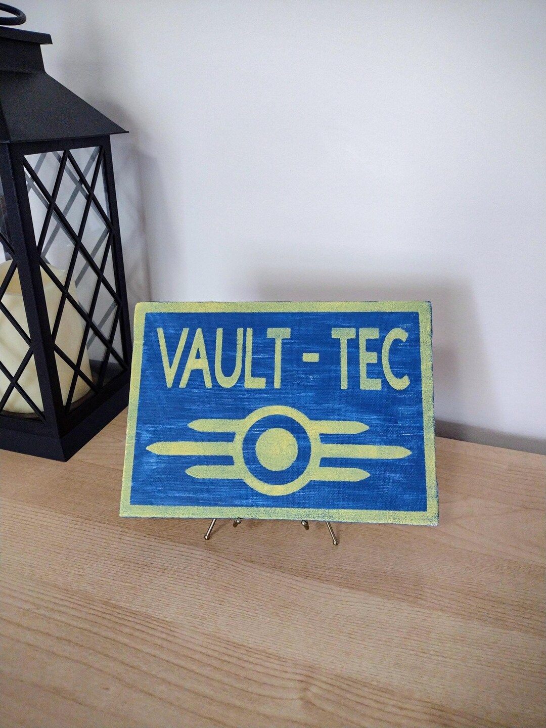 Fallout Vault-tec Canvas Painting Fallout Fan Sign Fallout Vault Decor ...