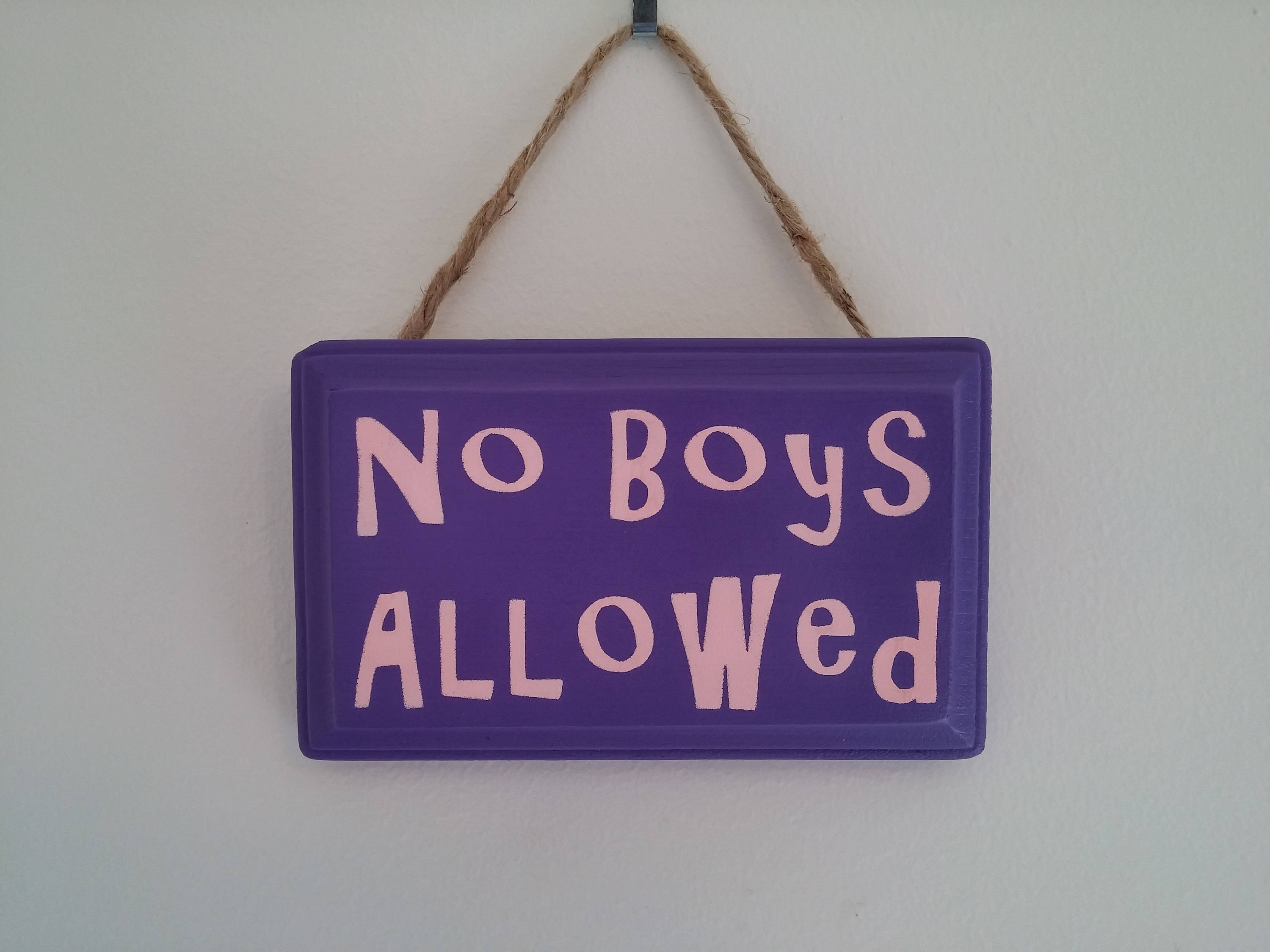 Boys Sign