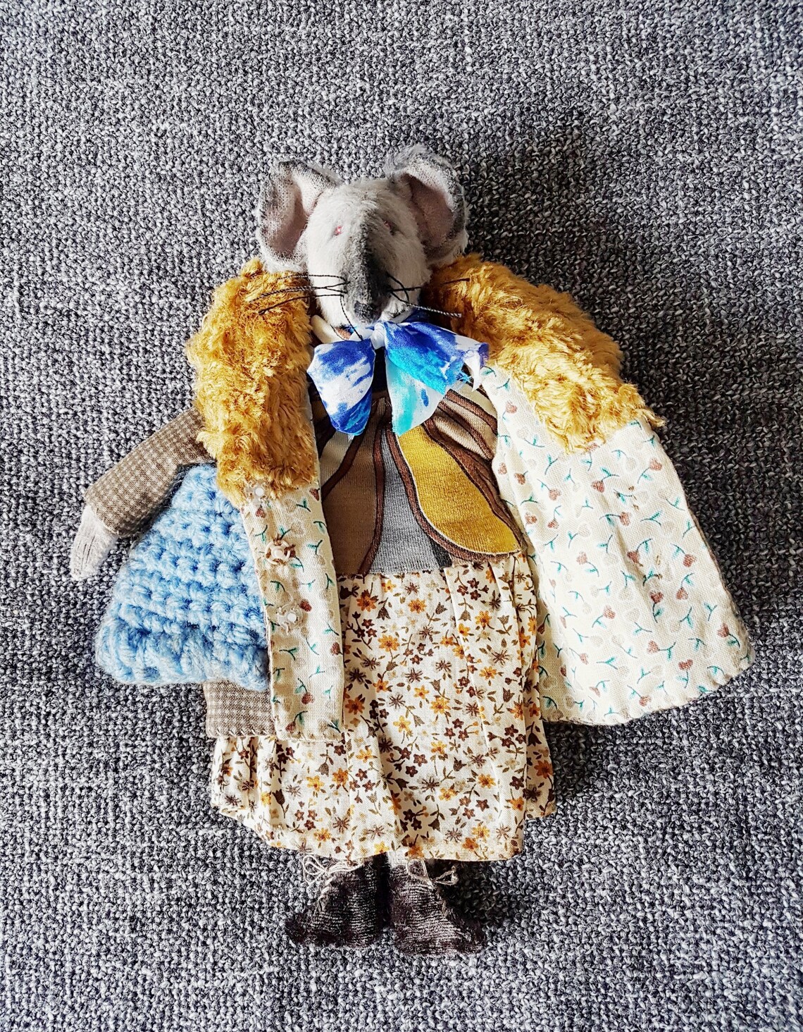 Textile Mice in Dresses and Coats Artistic Rats Cute Toys - Etsy