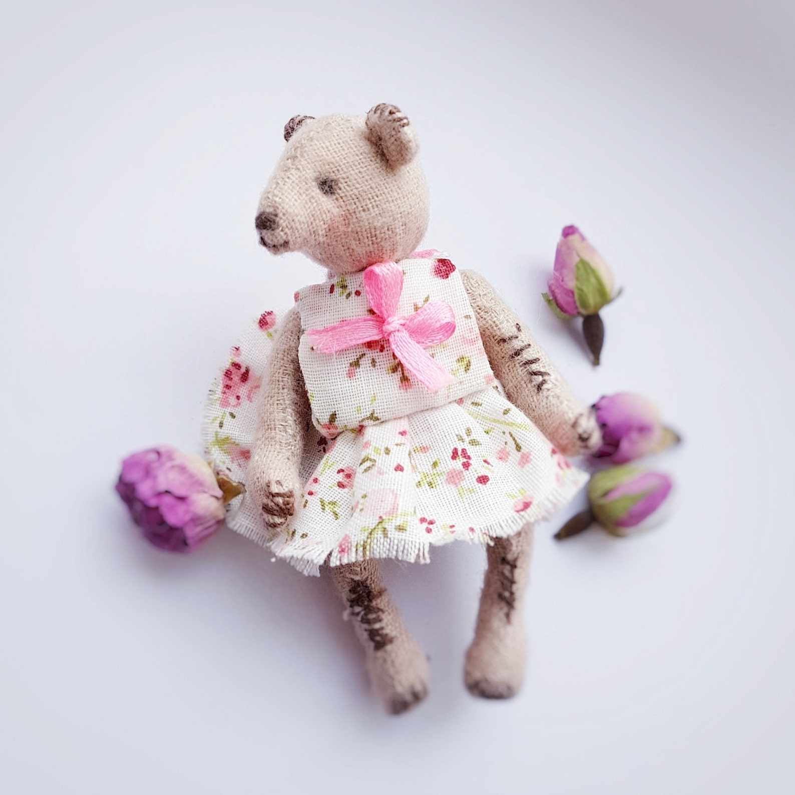 Artist Teddy Bear Mini Bear Art Teddy Cute Toy Movable Teddy Bear ...
