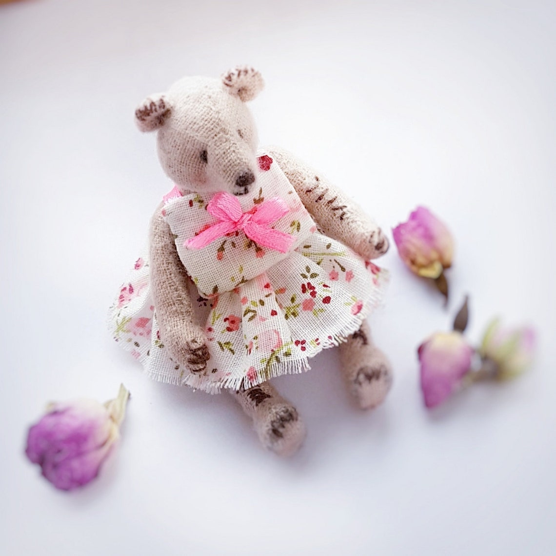 Artist Teddy Bear Mini Bear Art Teddy Cute Toy Movable Teddy Bear ...