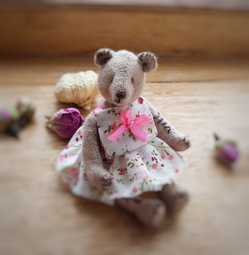 Artist Teddy Bear Mini Bear Art Teddy Cute Toy Movable Teddy Bear ...