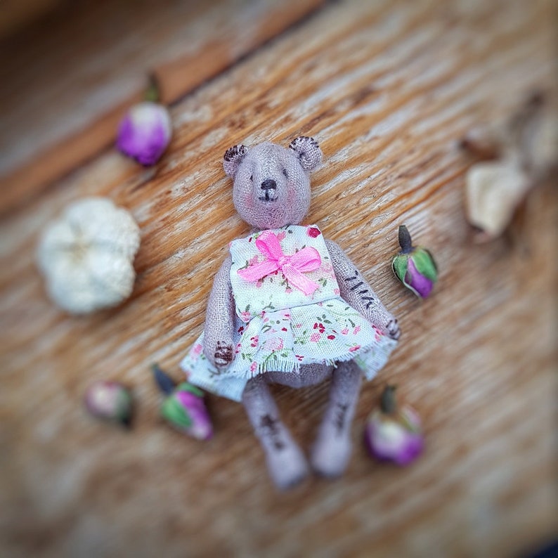 Artist Teddy Bear Mini Bear Art Teddy Cute Toy Movable Teddy Bear ...