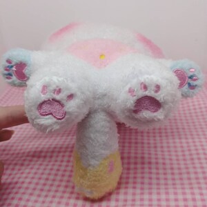 Icecream The Cat Plush Kawaii Soft Kitten Stuffed Animal Gift For Her