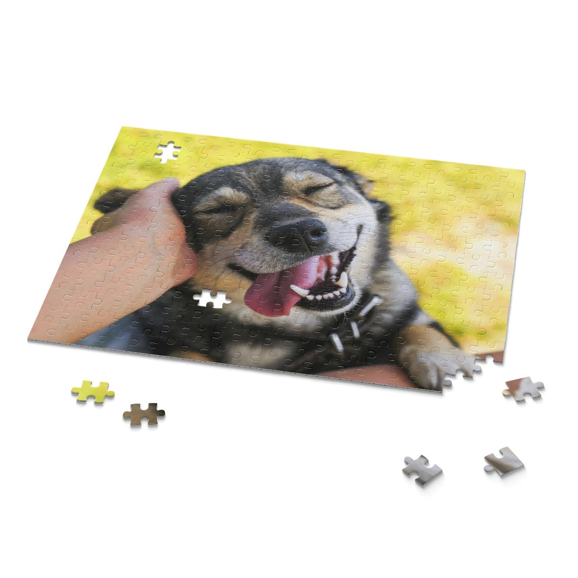 Custom Jigsaw Pet Photo Puzzle Personalized Dog Puzzle Gift | Etsy