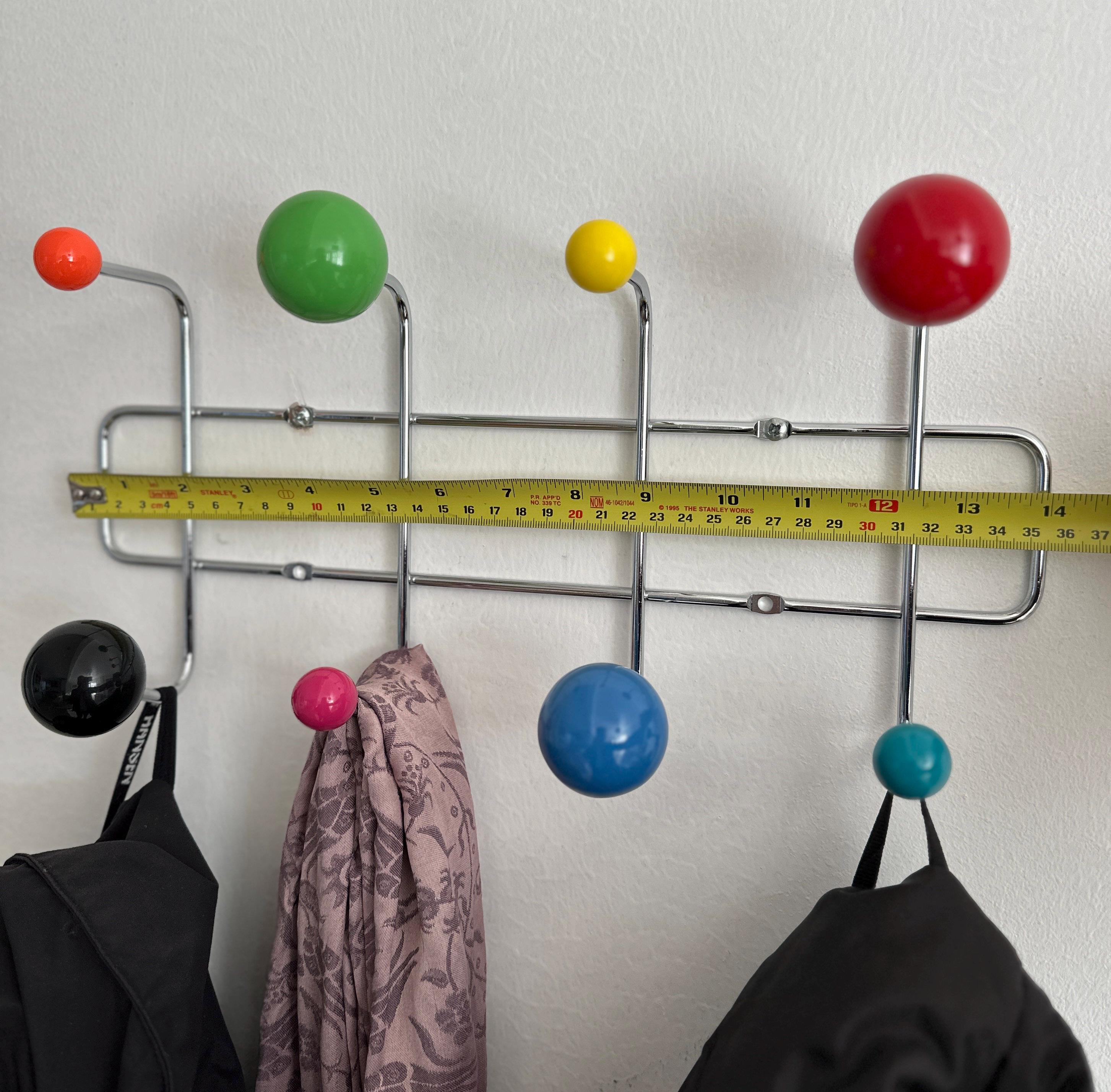 Sputnik Vintage Style Coat Hook / Rack - Metal With Atomic Coloured ...