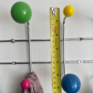 Sputnik Vintage Style Coat Hook / Rack - Metal With Atomic Coloured ...