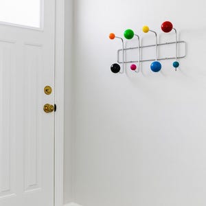 Sputnik Vintage Style Coat Hook / Rack - Metal With Atomic Coloured ...