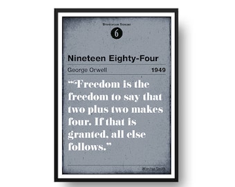 1984 Nineteen Eighty-four - George ORWELL - Etsy