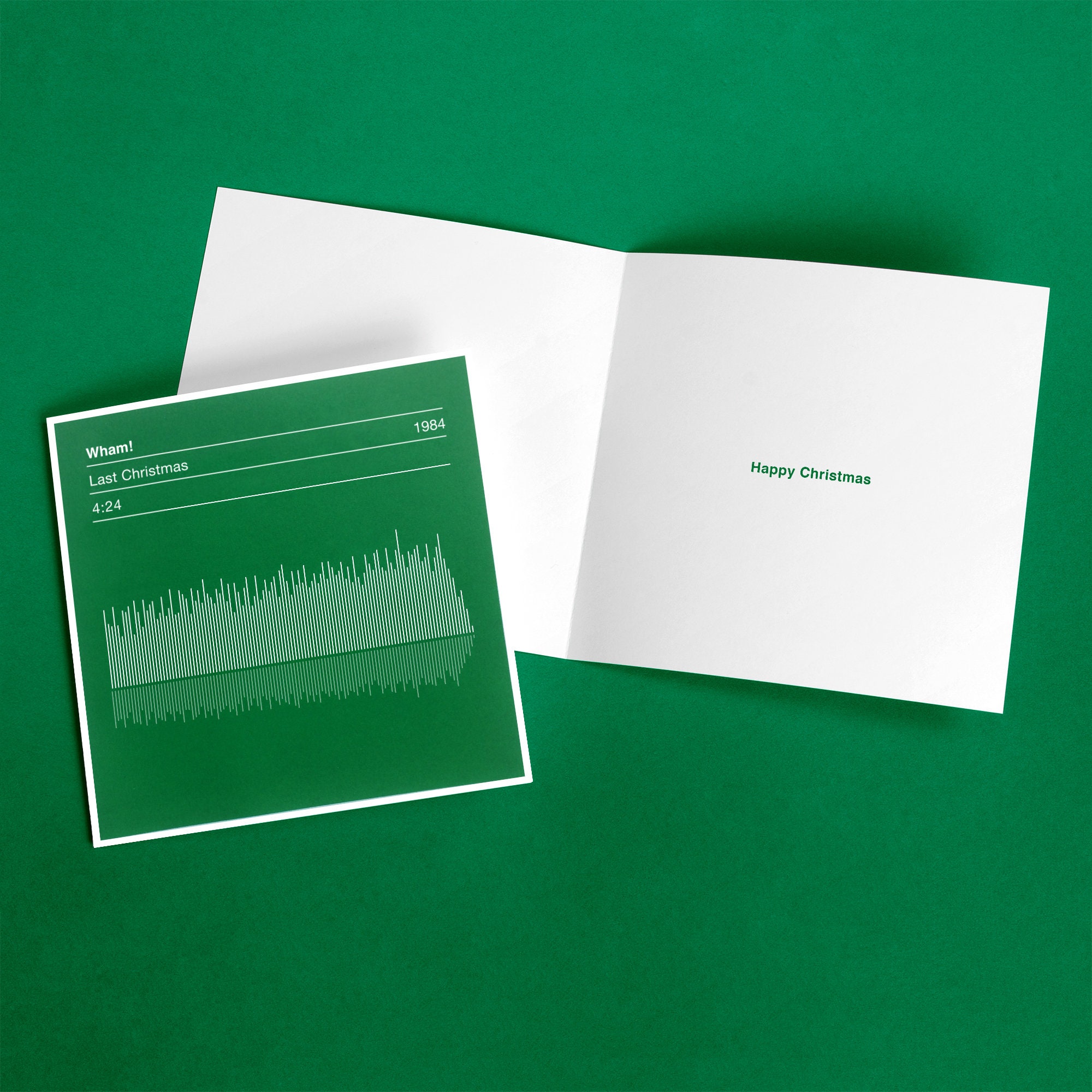 Wham Last Christmas Christmas Card Etsy